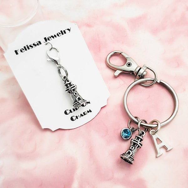 Lighthouse Keychain - Etsy