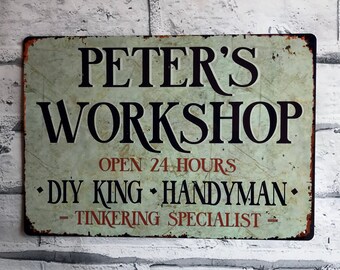 Workshop Sign - Etsy