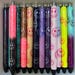 SMILEY FACE Pen | Refillable Gel Pen | Glitter Pen - Etsy