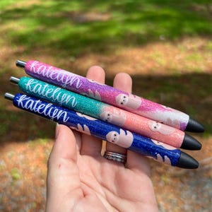 SLOTH Pen | Refillable Gel Pen | Glitter Pen - Etsy