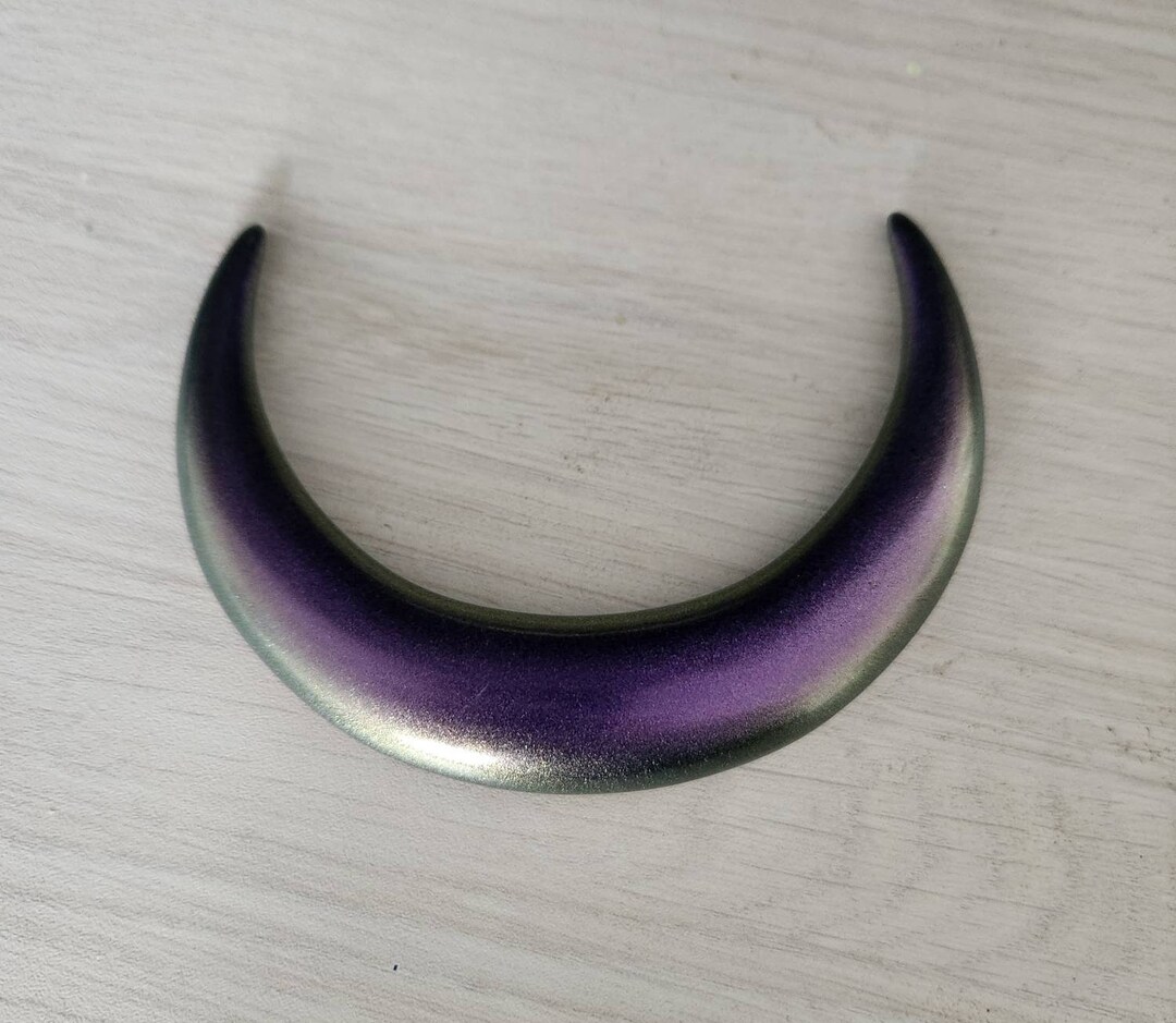 Crescent Resin Moon Hair Stick New Colors by Theirridatedfox - Etsy