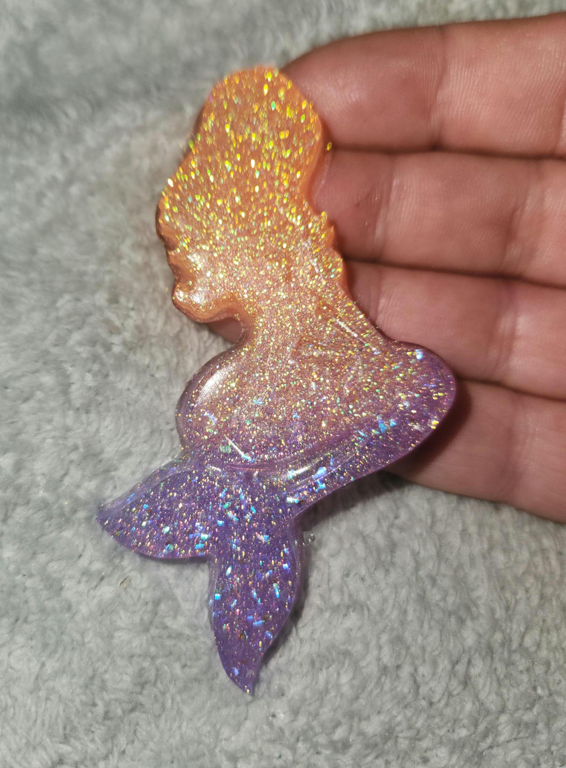 Whimsical Mermaid Silhouette Refrigerator Magnet by Theirridatedfox - Etsy