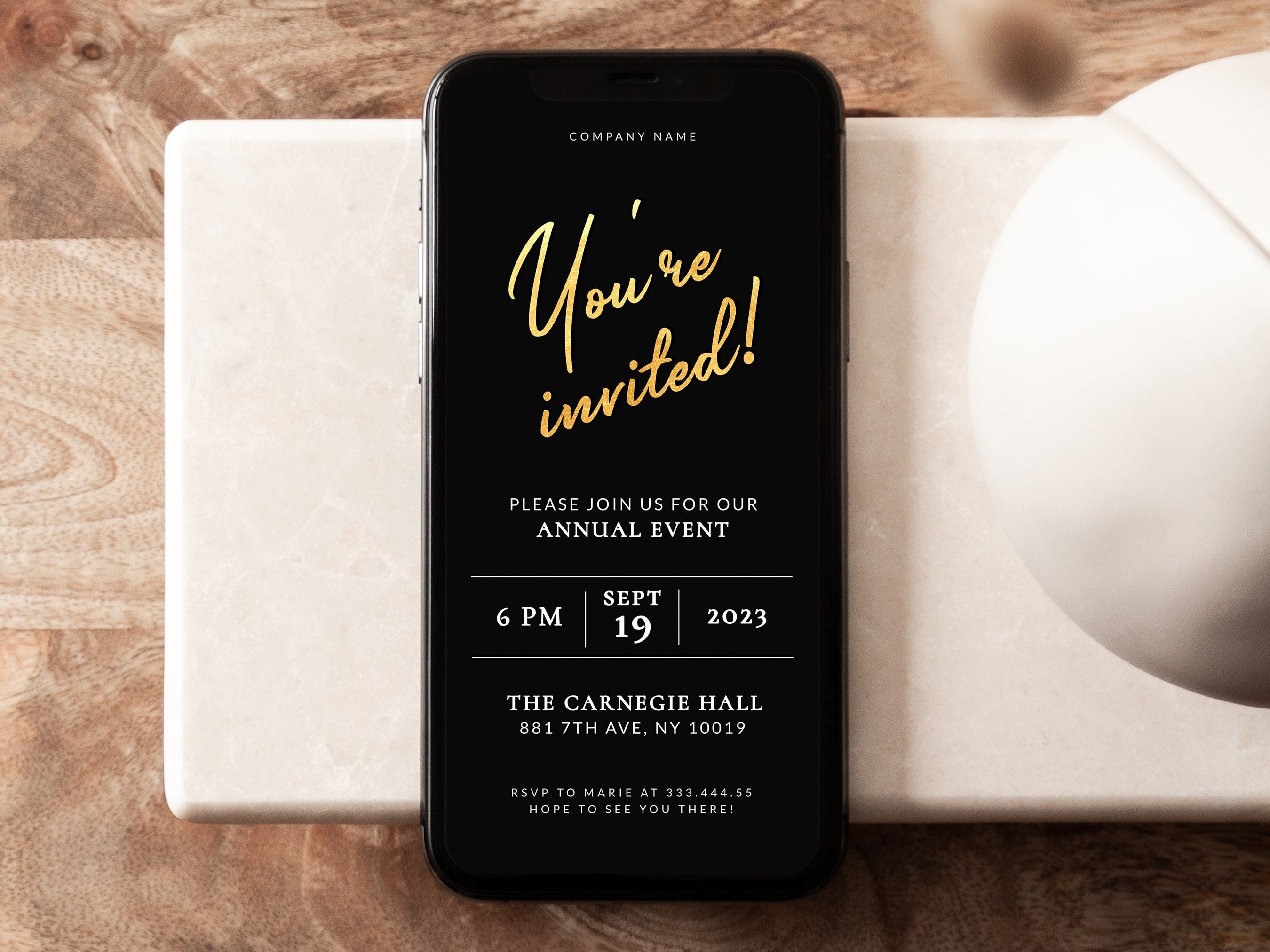 Iphone Launch Invitation