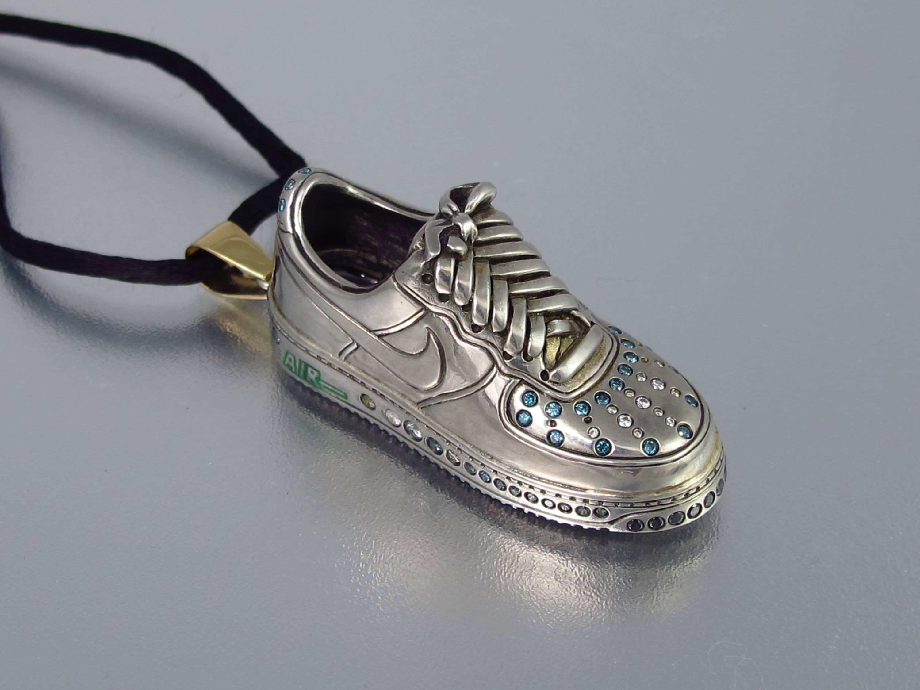 SNEAKER Pendant "nike Air" Running Shoe Charm - Etsy
