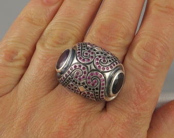 Turtle Ruby Ring - Etsy