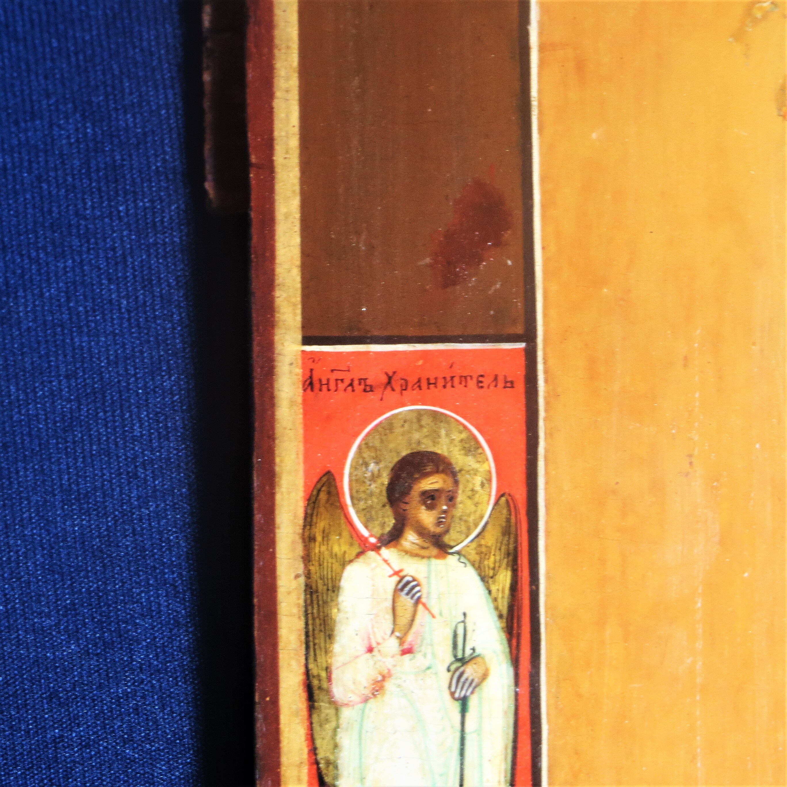 Icon St.john the Divine With an Angel on His - Etsy Australia