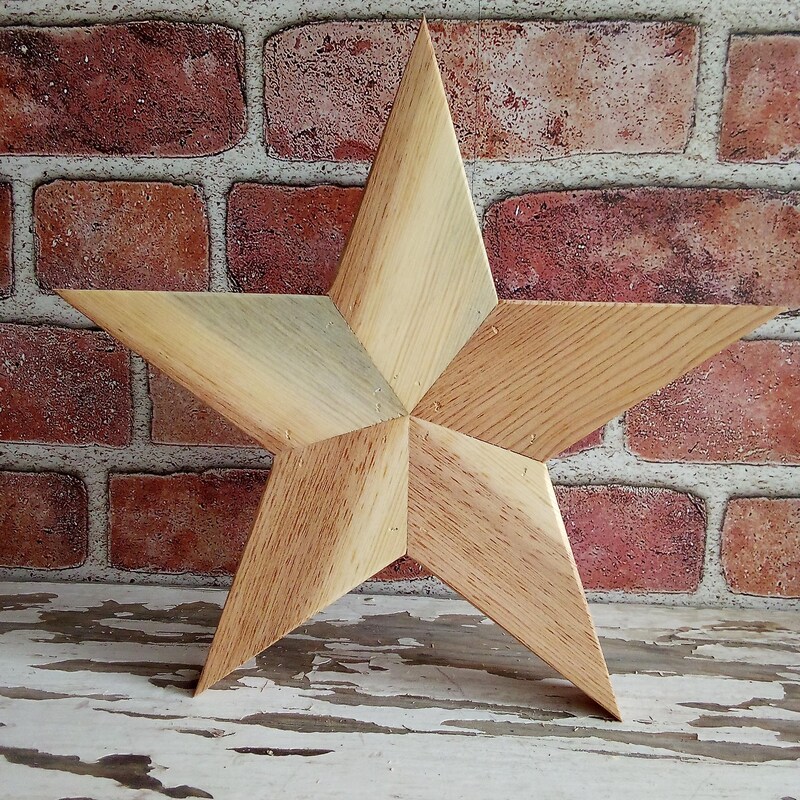Wood Stars - Etsy