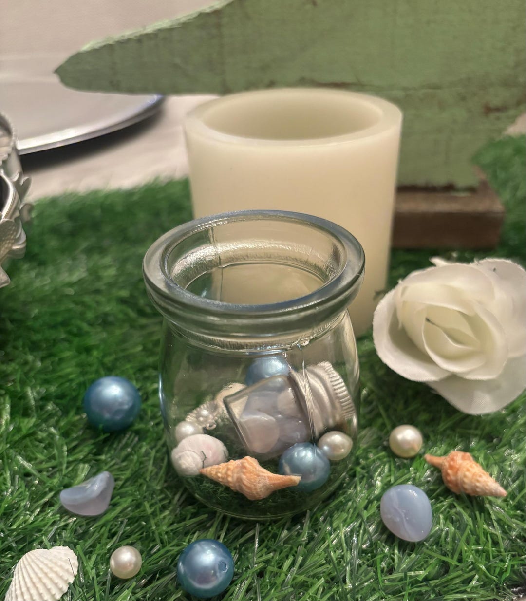 Calming Garden Manifestation Jar for Calm Energy, Stress Relief ...