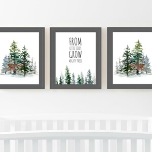 Nature and Tree Nursery Prints Printable Nature Child's - Etsy Canada