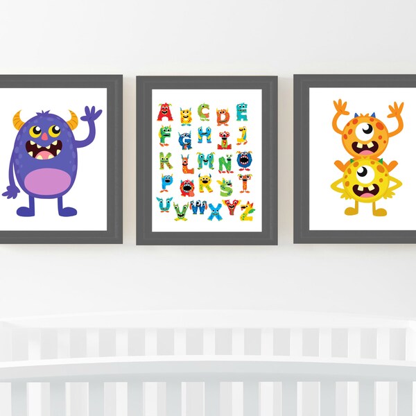 Monster Room Decor - Etsy