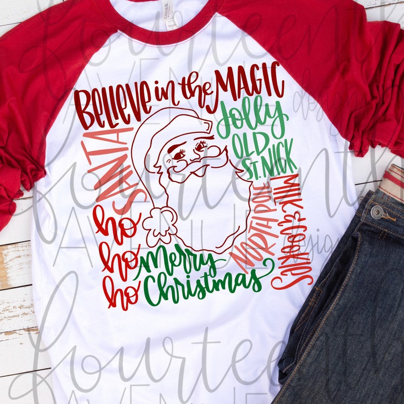 Santa Hand Overlay - Etsy