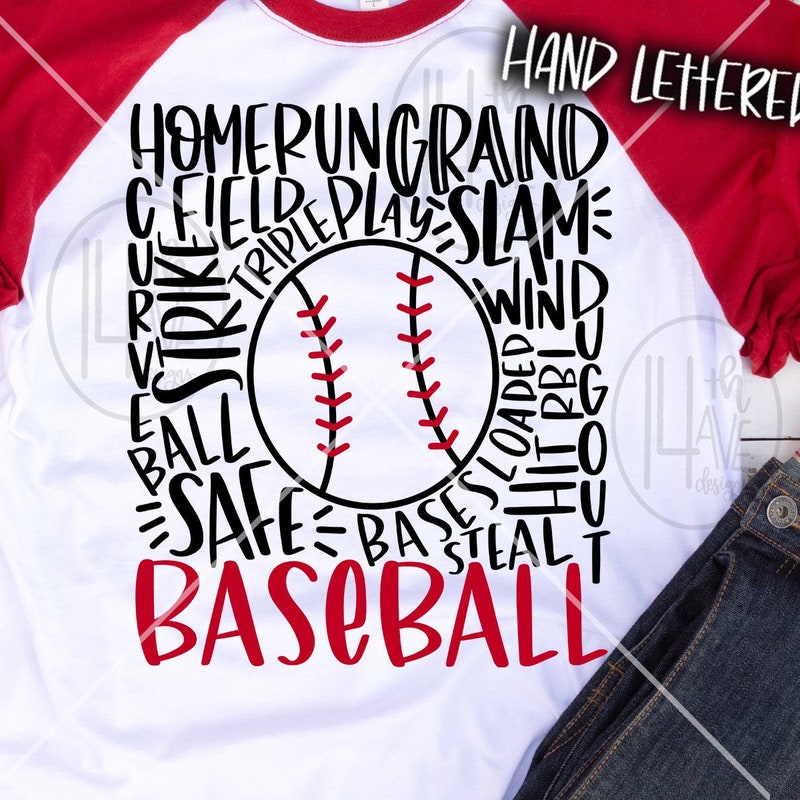 Baseball Words - Etsy