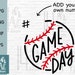 Game Day Baseball SVG Baseball Game Day Baseball PNG File - Etsy