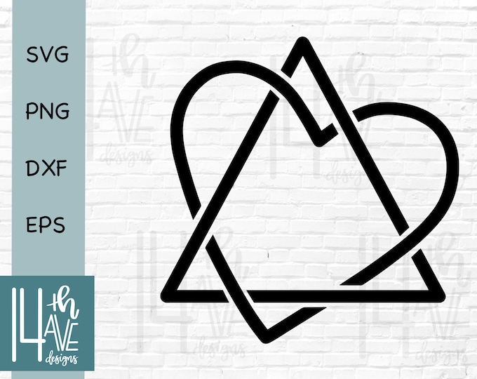 Adoption Triad Symbol SVG Clipart Digital Download for Commercial or ...