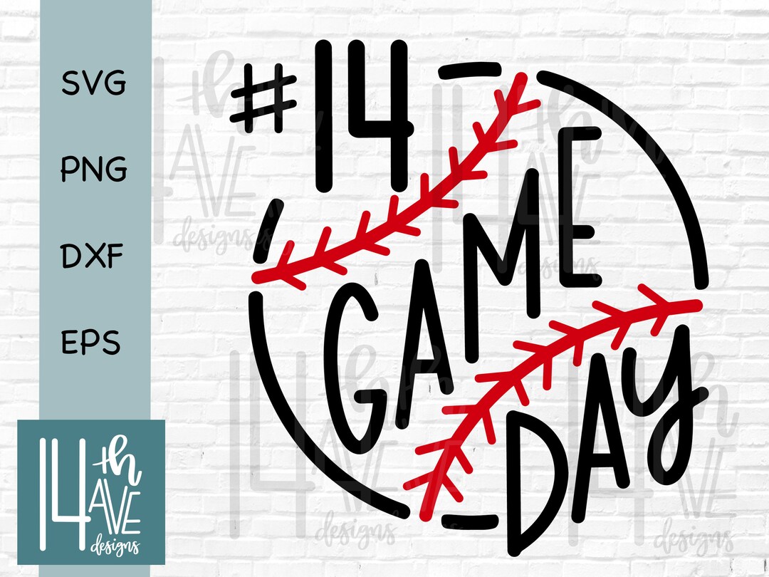 Game Day Baseball SVG Baseball Game Day Baseball PNG File - Etsy