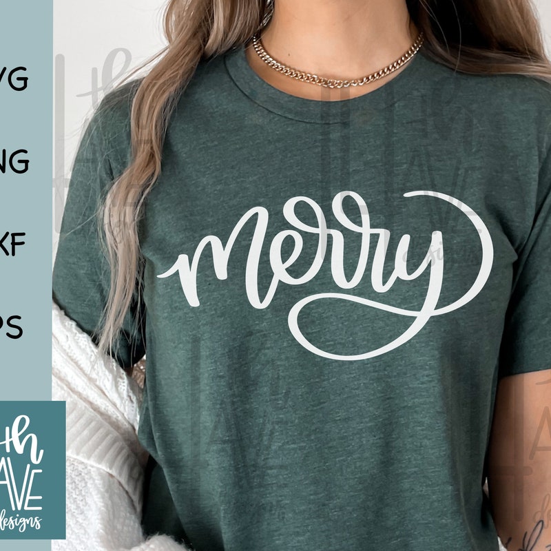Be Merry Svg - Etsy