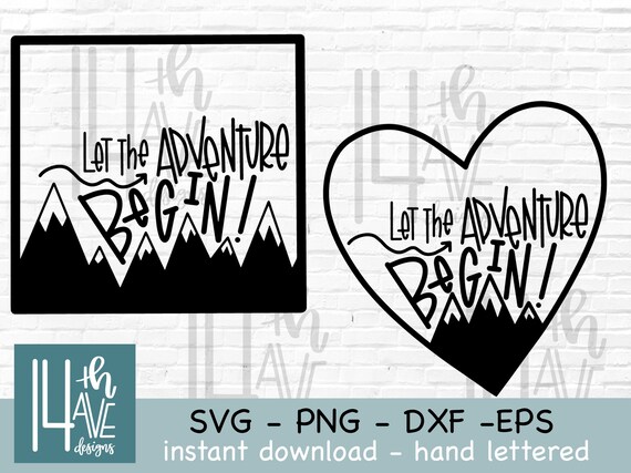 Back to School SVG School PNG Let the Adventure Begin Hand - Etsy