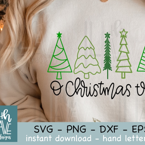O Christmas Tree Svg - Etsy