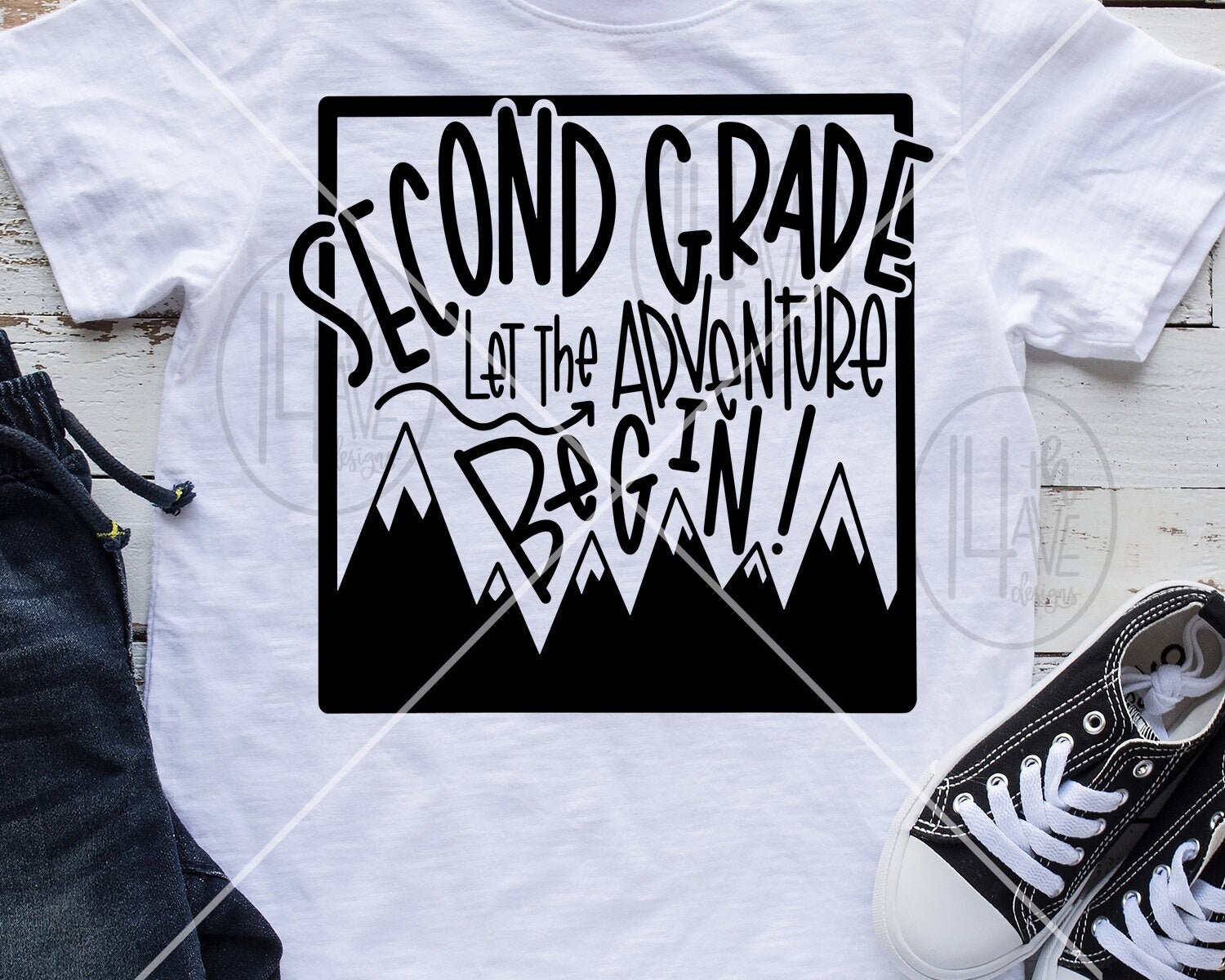 Second Grade SVG First Day of School 2nd Grade Let the - Etsy