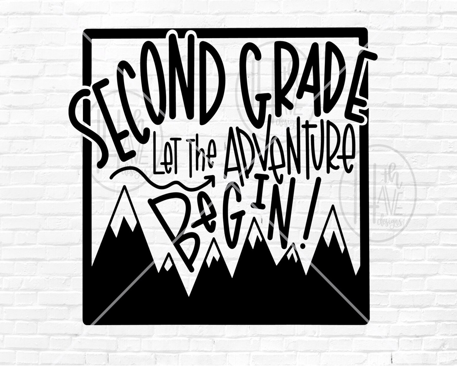 Second Grade SVG First Day of School 2nd Grade Let the - Etsy