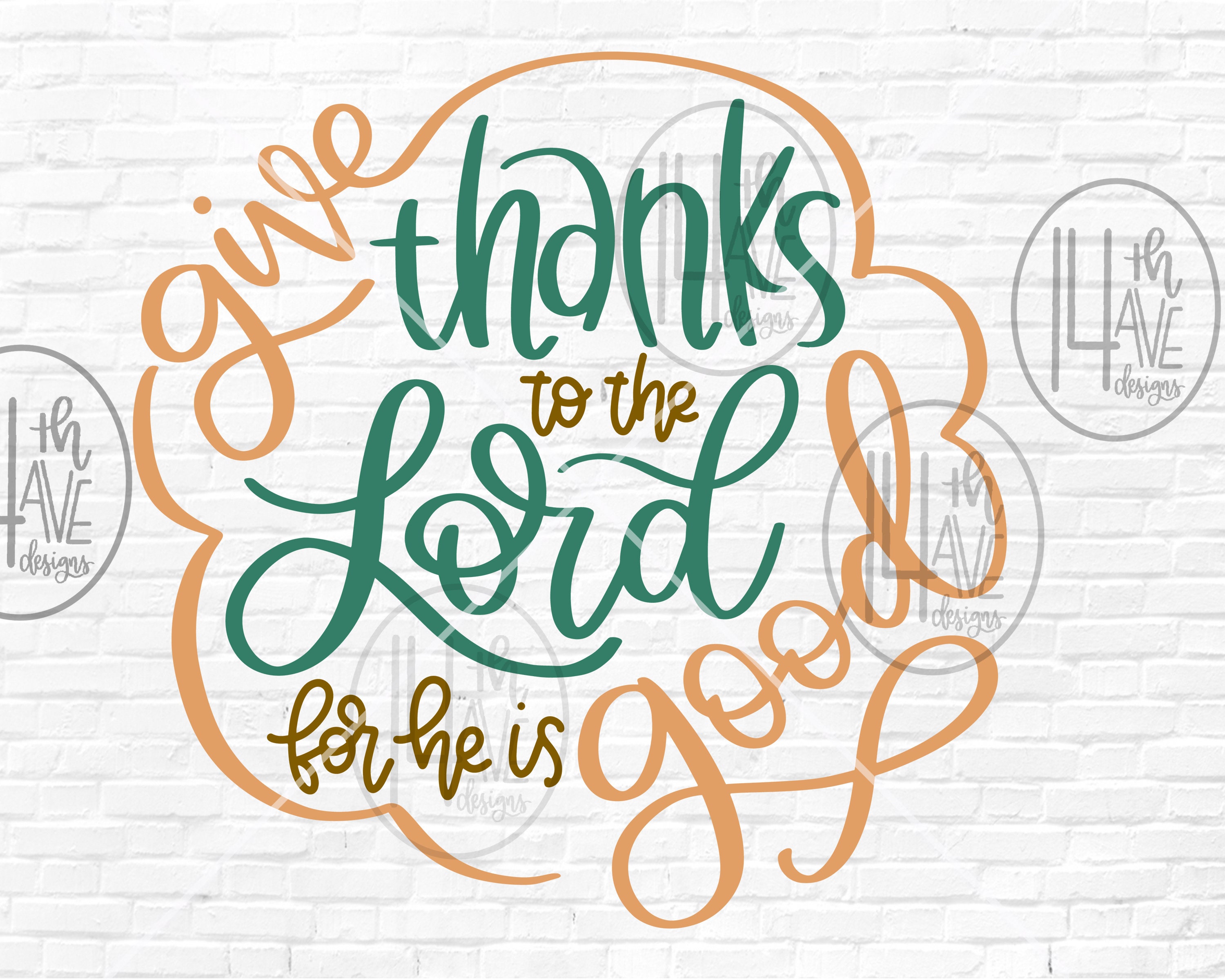 Give Thanks To The Lord Clip Art