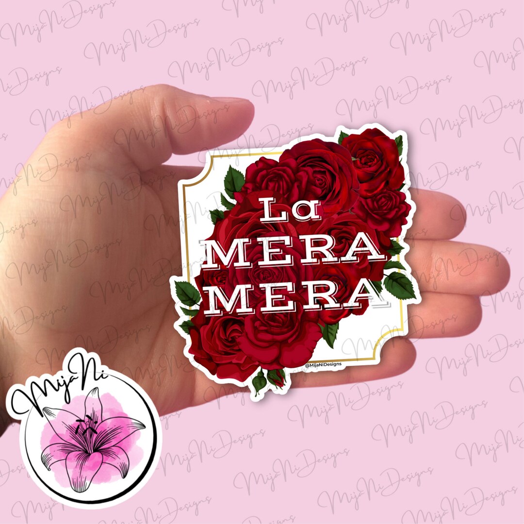 La Mera Mera – Latina Boss Lady Sticker or Magnet, Spanglish Power ...