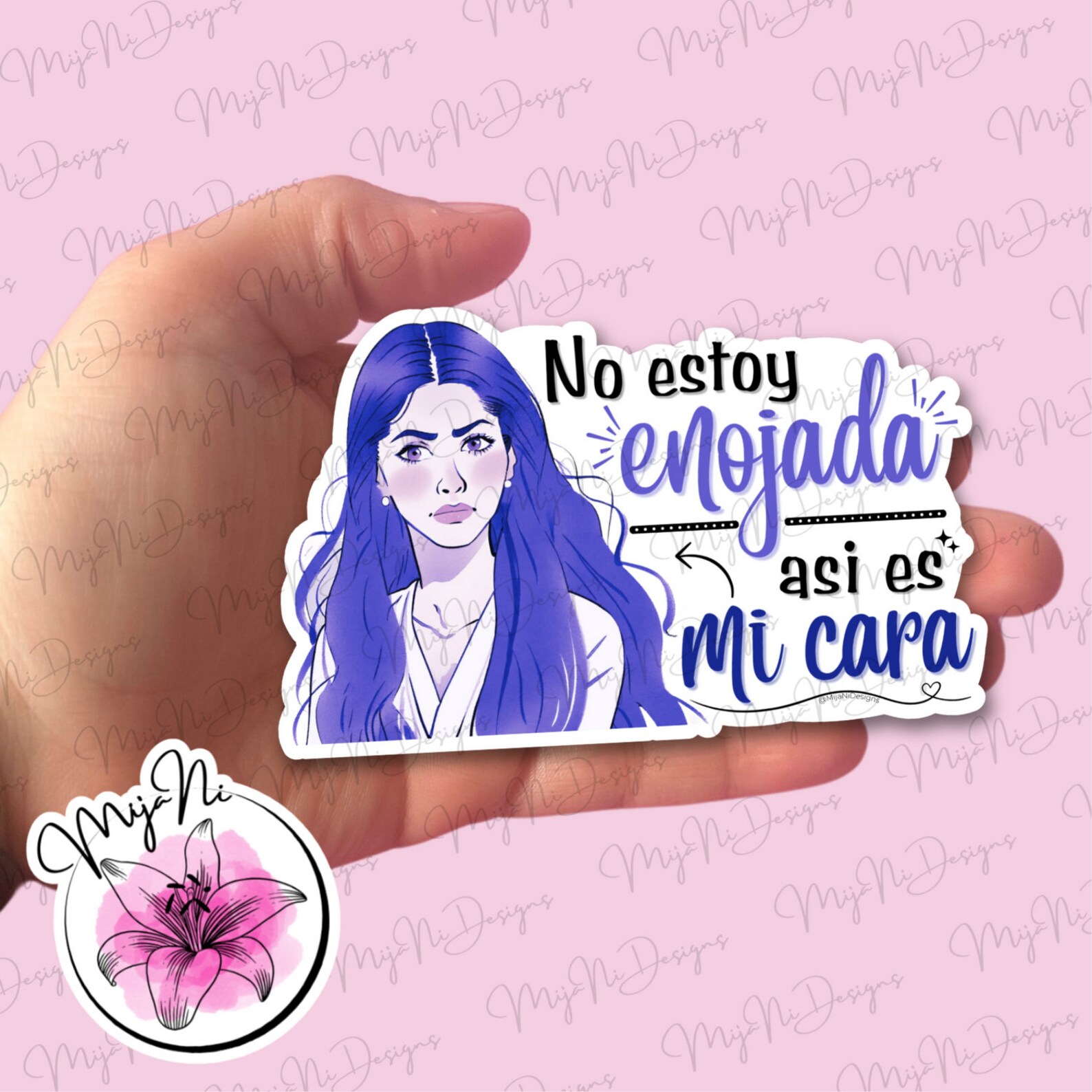 No Estoy Enojada Asi Es Mi Cara, Sarcastica, Sarcastic, Sassy, Latina ...