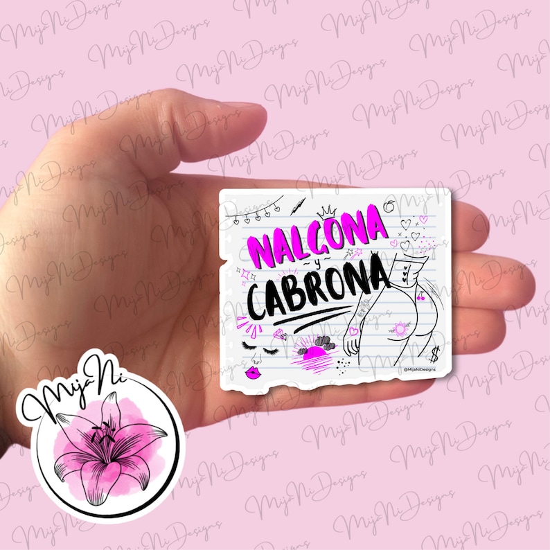 Nalgona Y Cabrona – Curvy Latina Body Positivity Sticker or Magnet ...