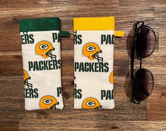 Green Bay Packers Glasses Case, Sunglasses Protector, Reading Glasses ...