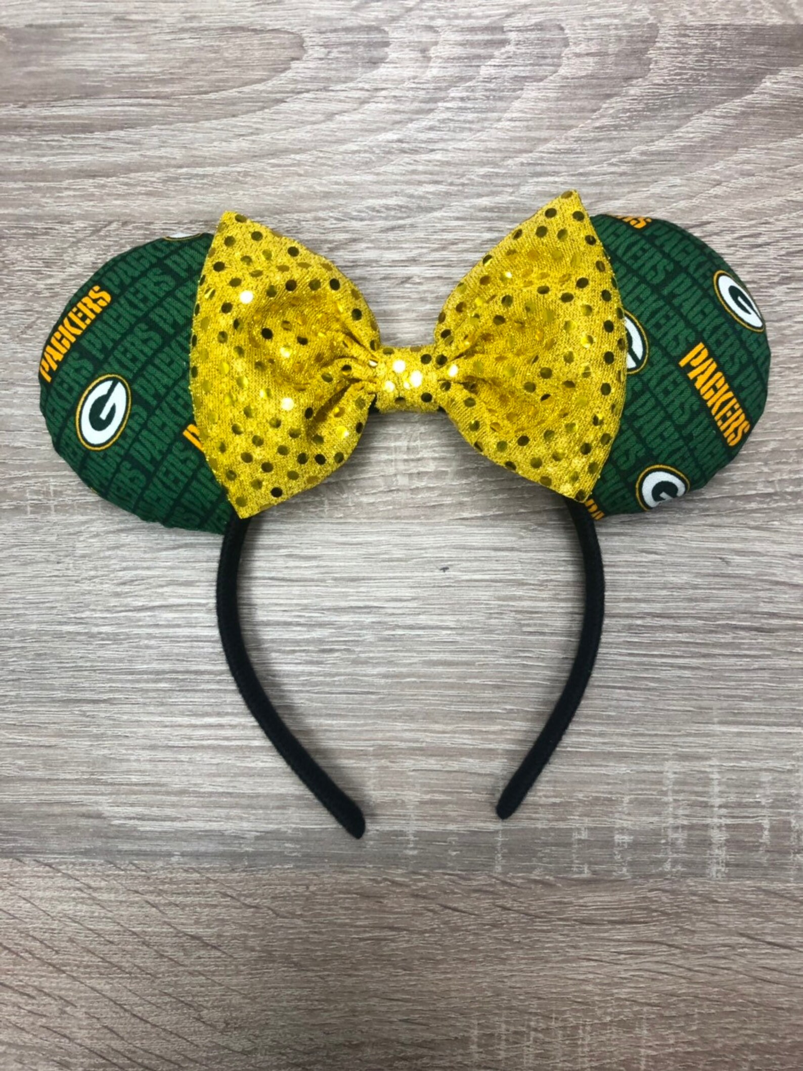 Green Bay Packers Inspired Mickey Ears | Etsy