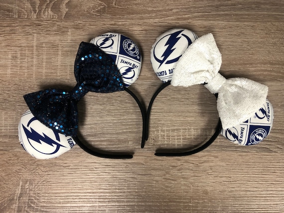 Tampa Bay Lightning Inspired Mickey Ears | Etsy