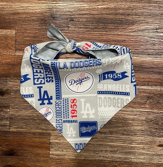 Los Angeles Dodgers Reversible Dog Bandana | Etsy