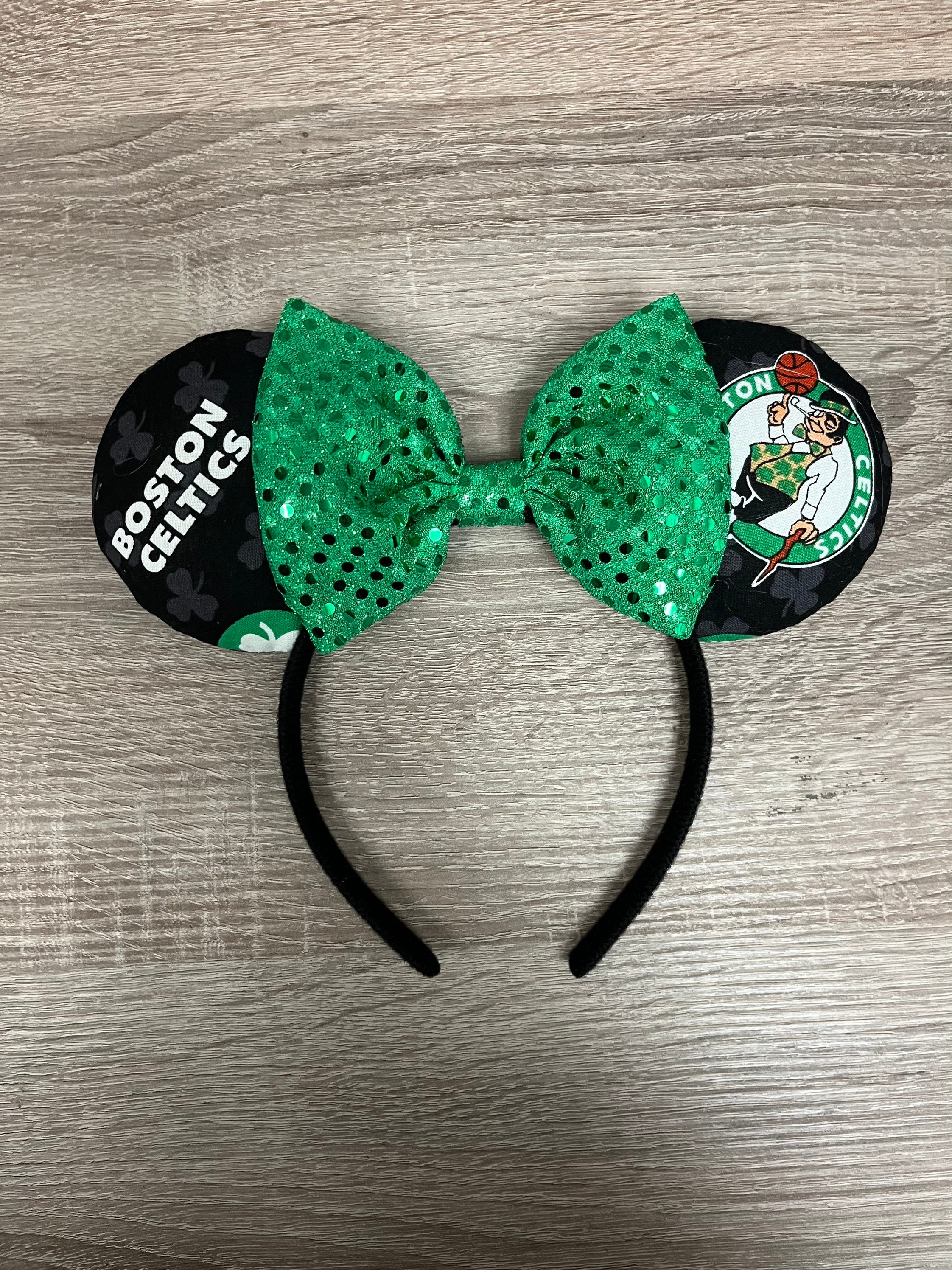 Boston Celtics Inspired Mickey Ears - Etsy