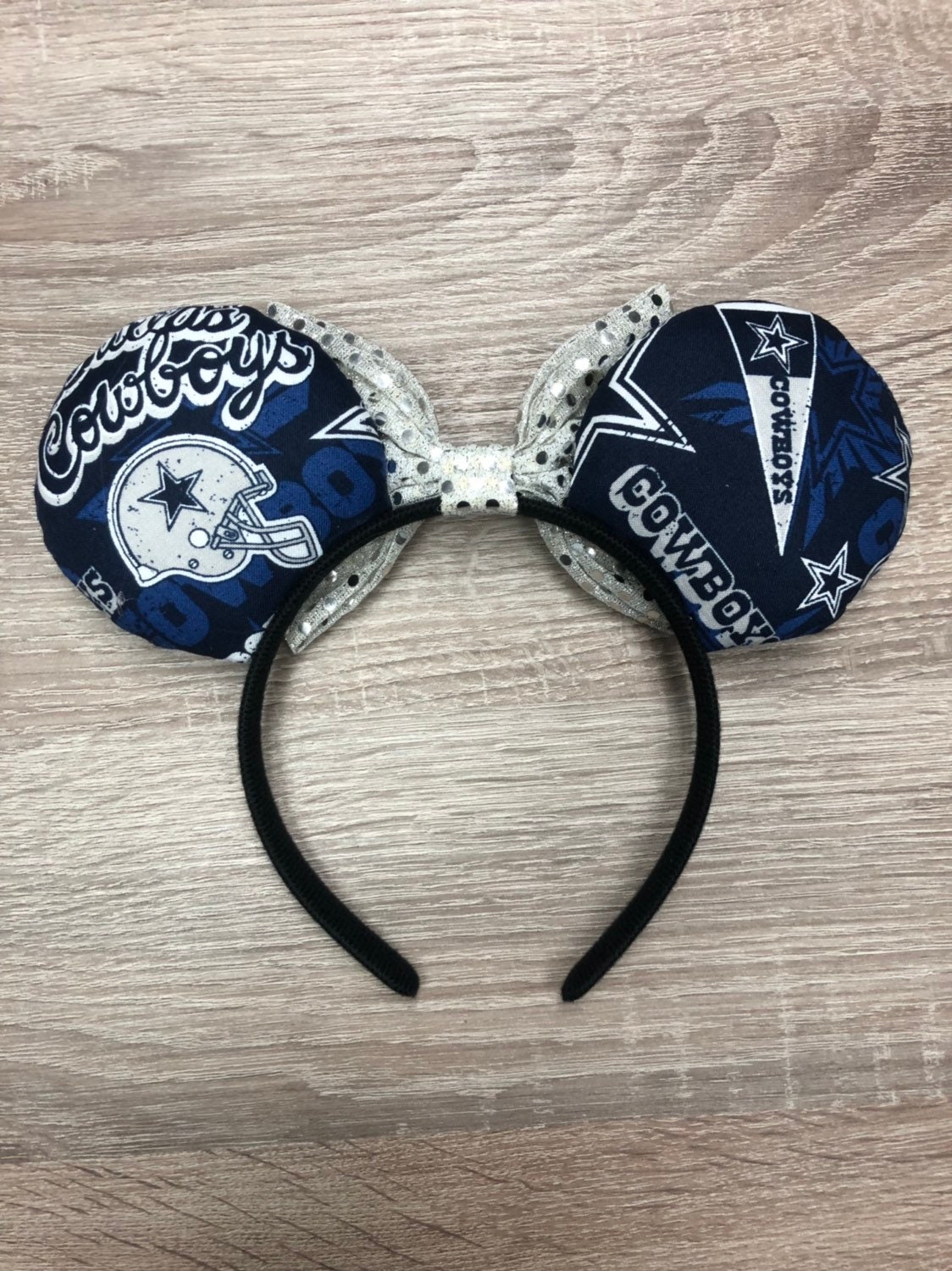 Dallas Cowboys Inspired Mickey Ears - Etsy