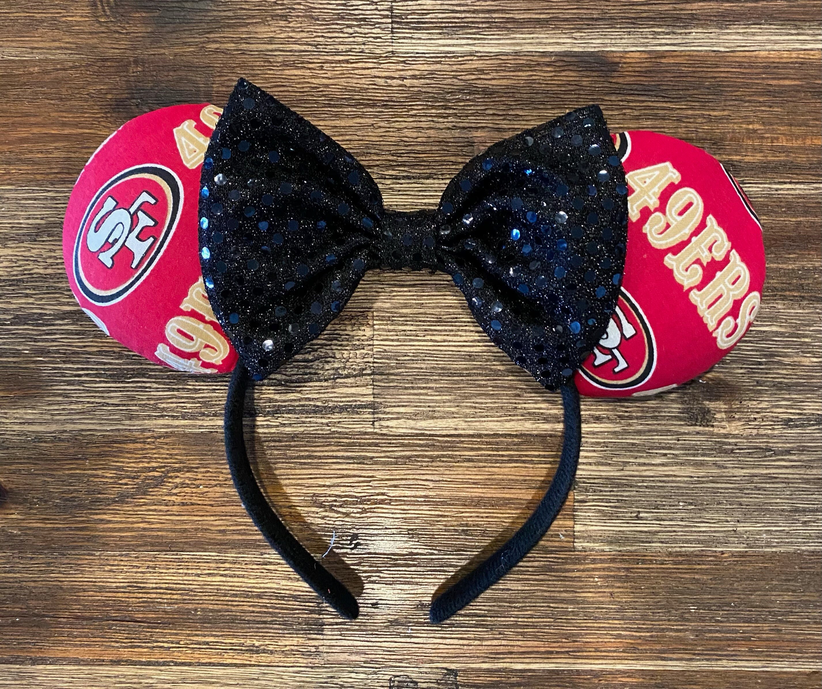 San Francisco 49ers Inspired Mickey Ears - Etsy