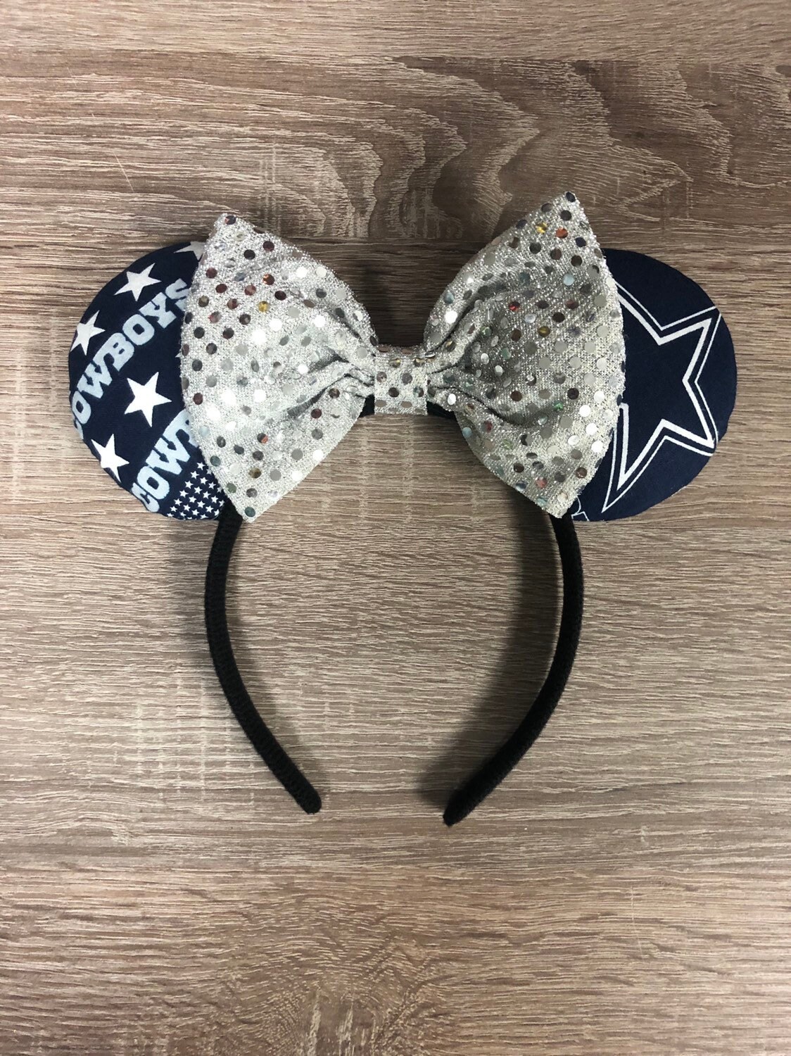 Dallas Cowboys Inspired Mickey Ears - Etsy