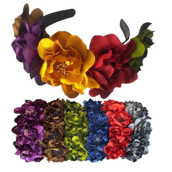 Flower Headband - Etsy