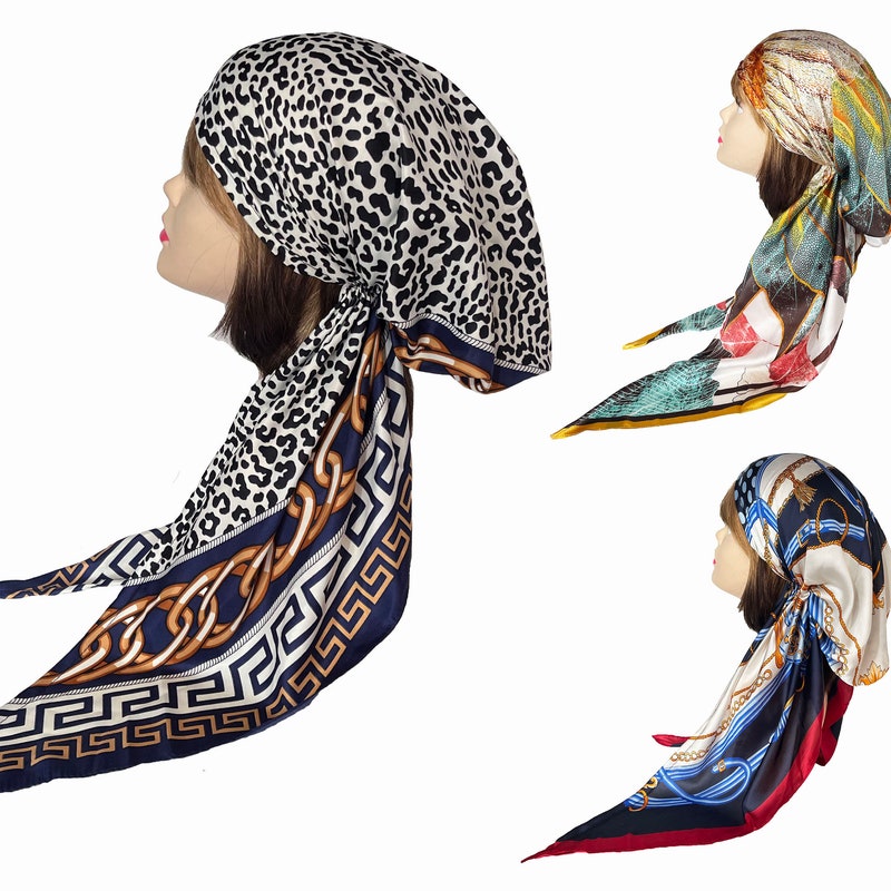 Red Head Scarf - Etsy