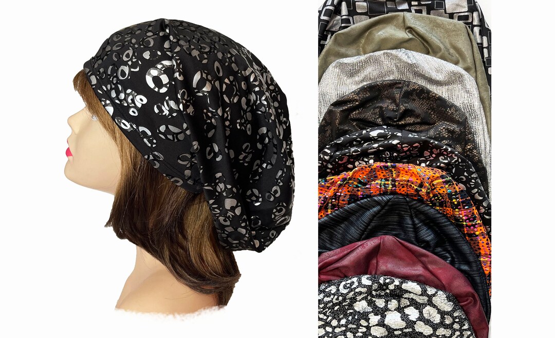 Beanie Head Covering Chemo Cancer Hair Loss Hat Cap - Etsy UK