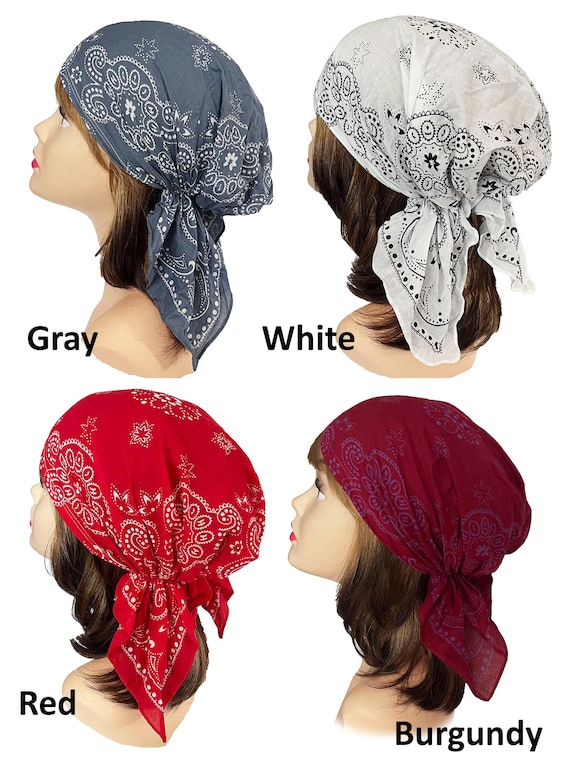 100 cotton head scarves store