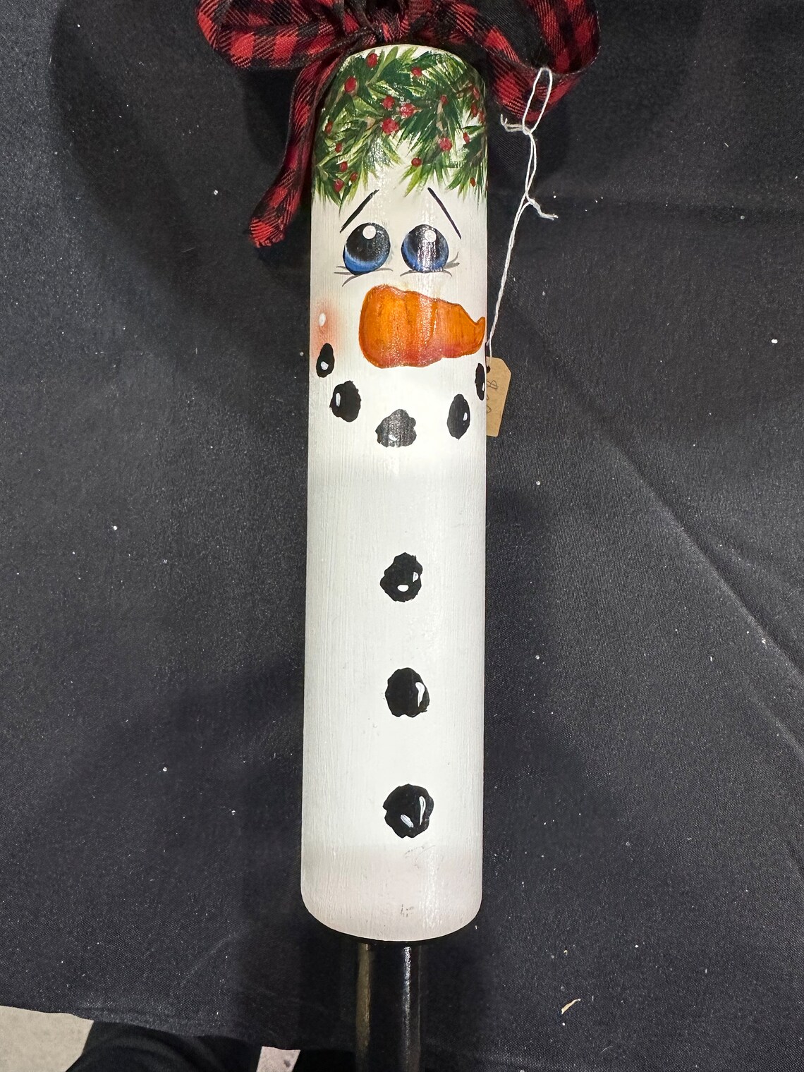 Snowman Rolling Pin, Kitchen Decor, Snowman Collection, Unique Snowman ...