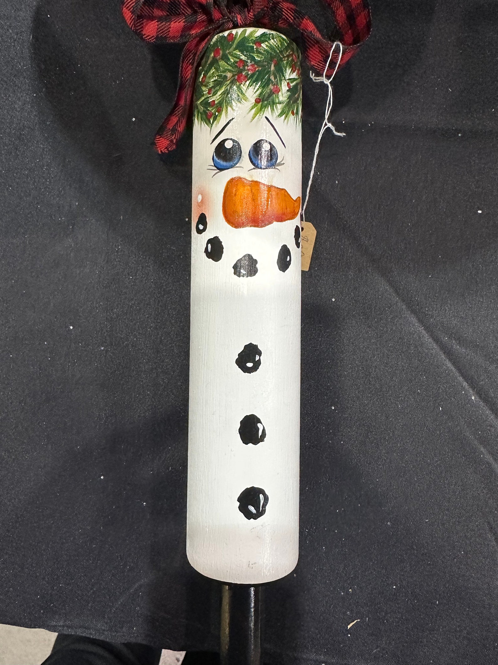 Snowman Rolling Pin, Kitchen Decor, Snowman Collection, Unique Snowman ...