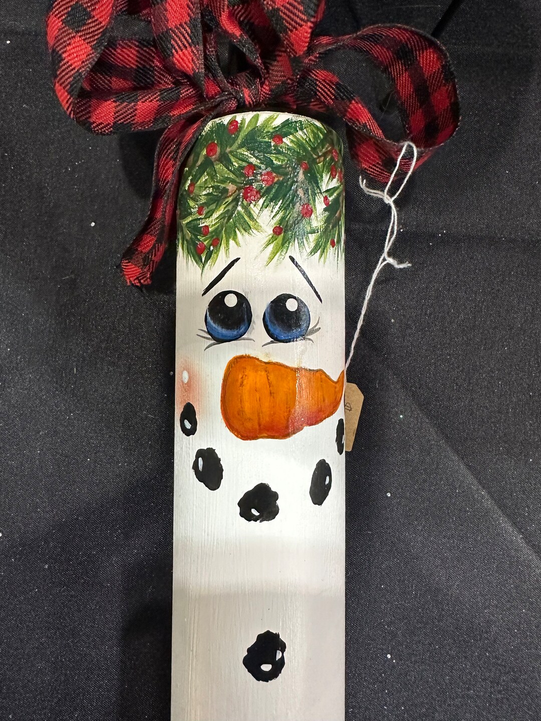 Snowman Rolling Pin, Kitchen Decor, Snowman Collection, Unique Snowman ...