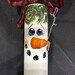 Snowman Rolling Pin, Kitchen Decor, Snowman Collection, Unique Snowman ...