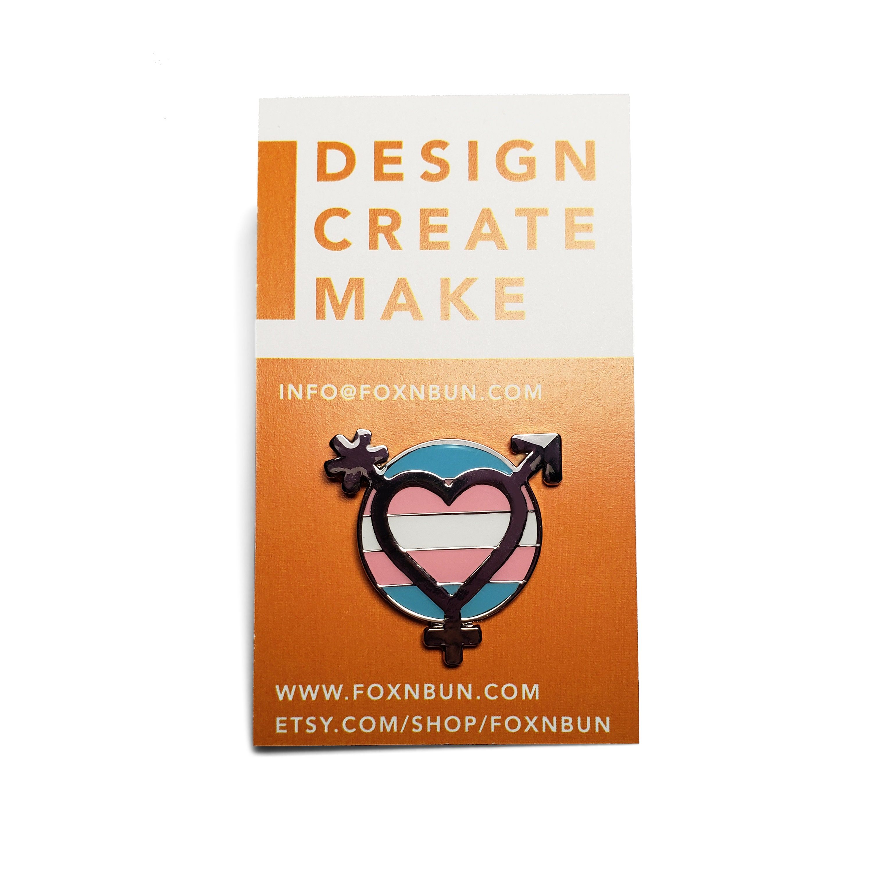 Trans Pride Enamel Pin | Etsy