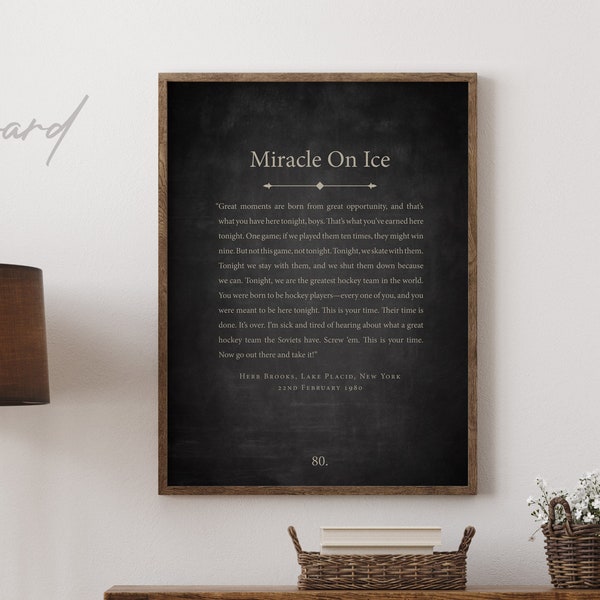 Hockey Poster - Etsy