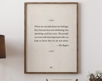 Mister Rogers Poster - Etsy