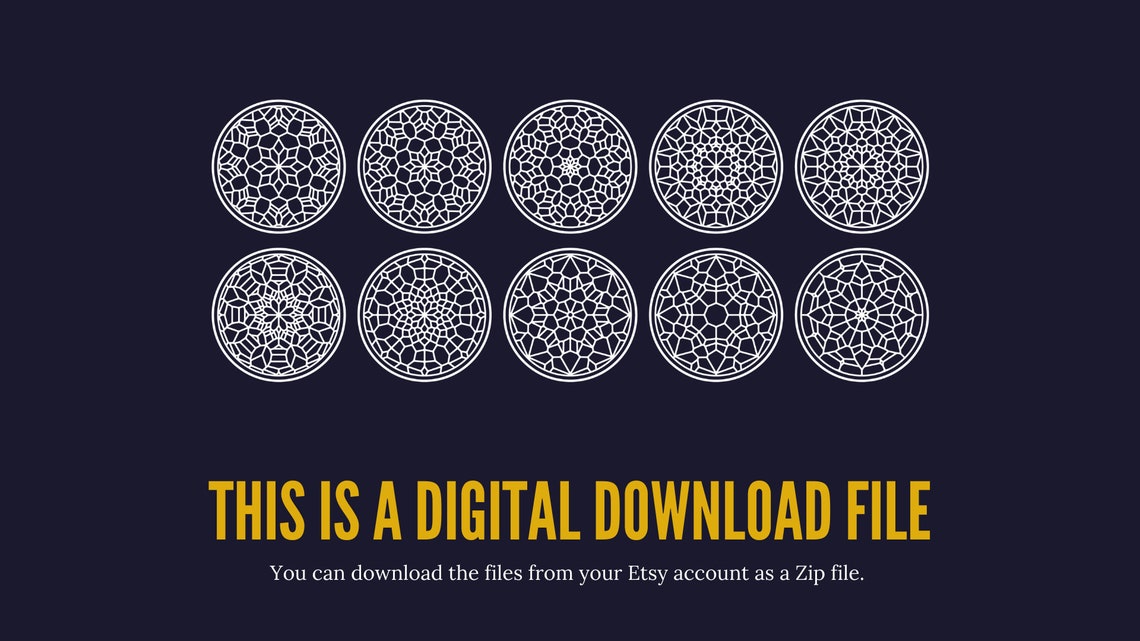 Cymatic Geometry Patterns SVG, Pattern SVG, Clipart, Files for Cricut ...