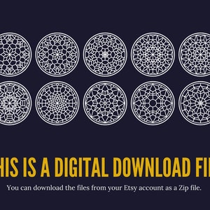 Cymatic Geometry Patterns SVG, Pattern SVG, Clipart, Files for Cricut ...