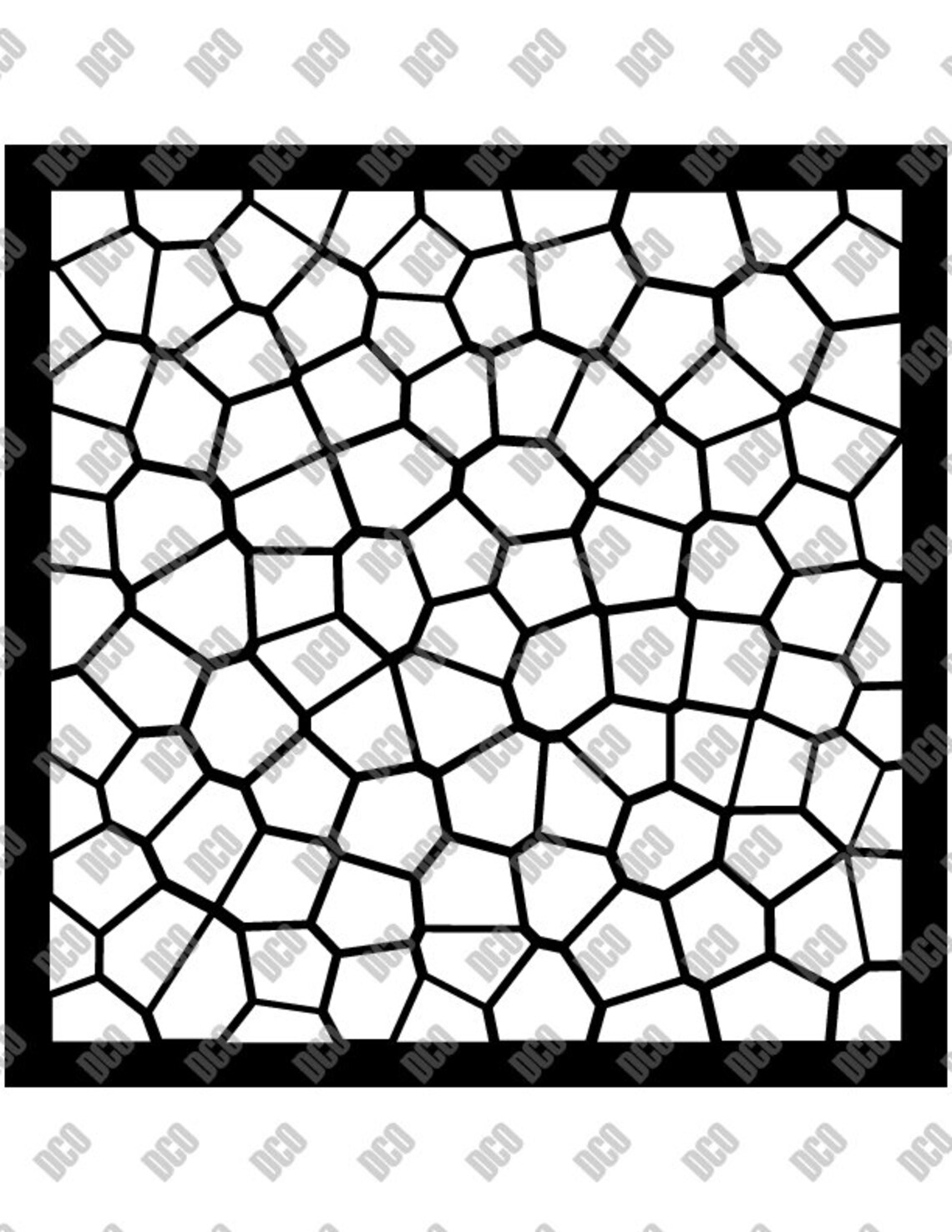 Voronoi Pattern Pack - SVG, Pattern SVG, Clipart, Files for Cricut, Cut ...
